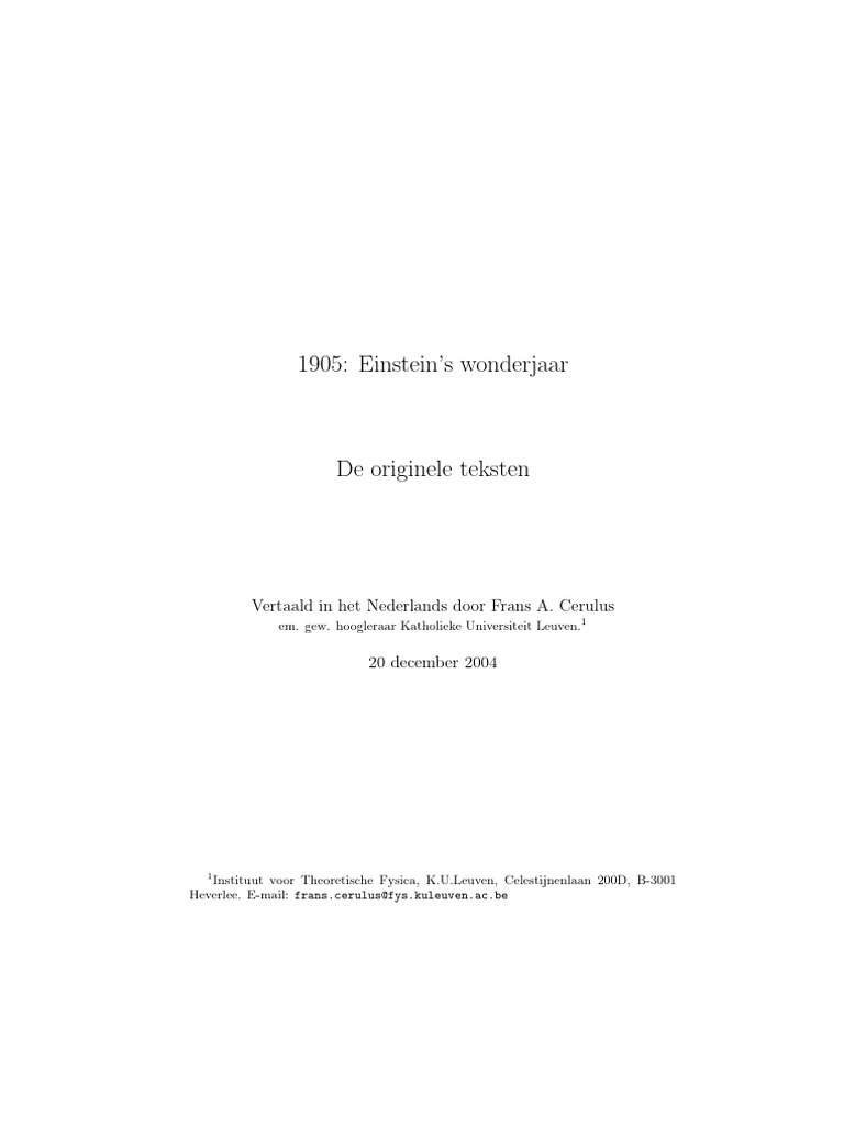 Einstein Kopie | PDF