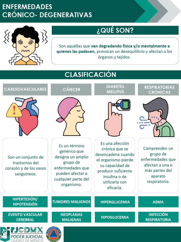 5 Enfermedades Cronico Degenerativas | PDF