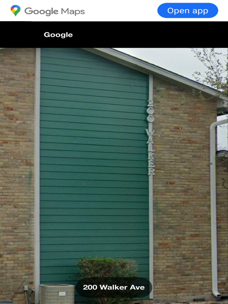 200 Walker Ave - Google Maps | PDF