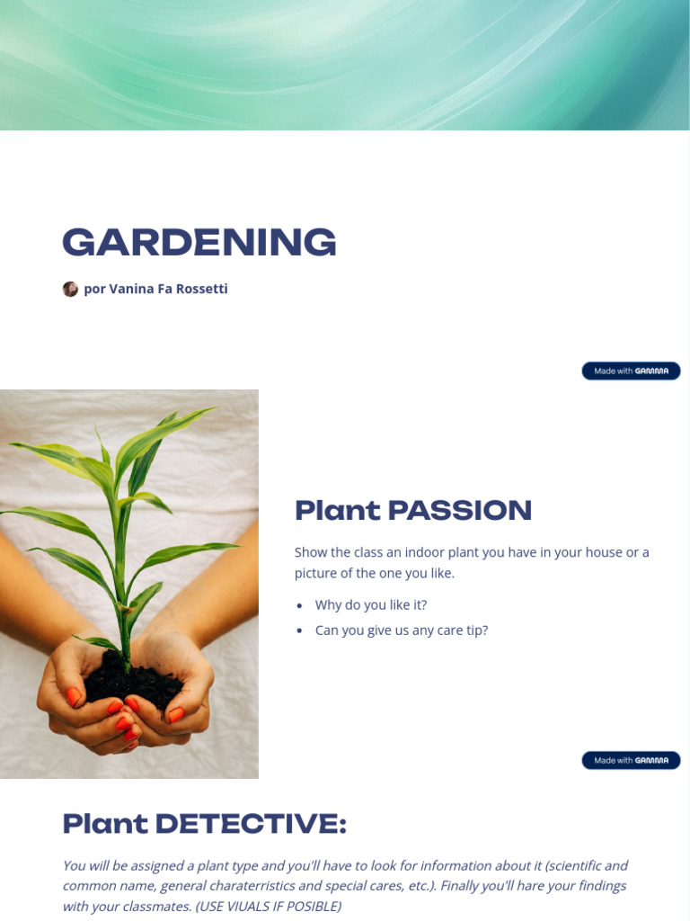 GARDENING | PDF