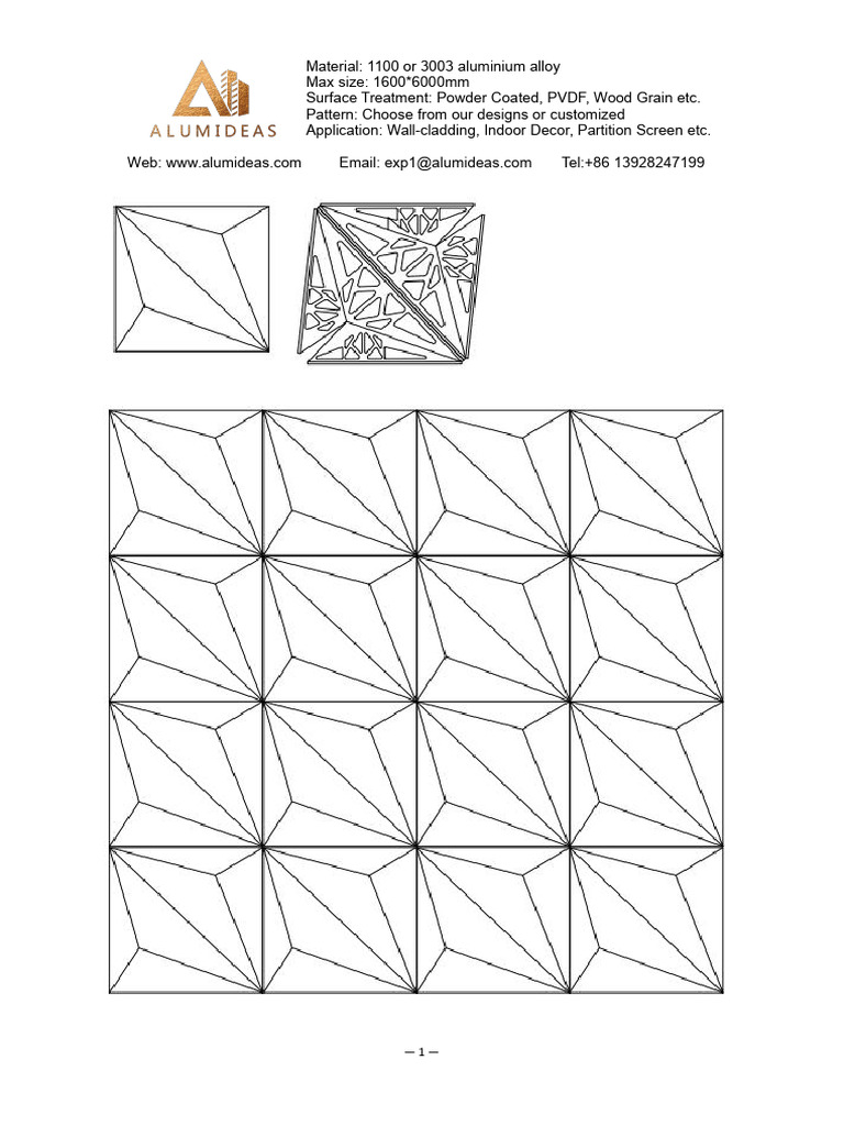 2023 Alumideas Drawings Catalog 1 | PDF