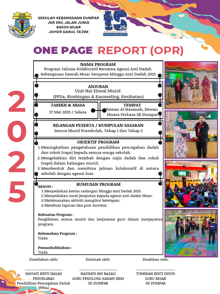 Opr Jalinan Kolaboratif Bersama Aadk 2025 | PDF