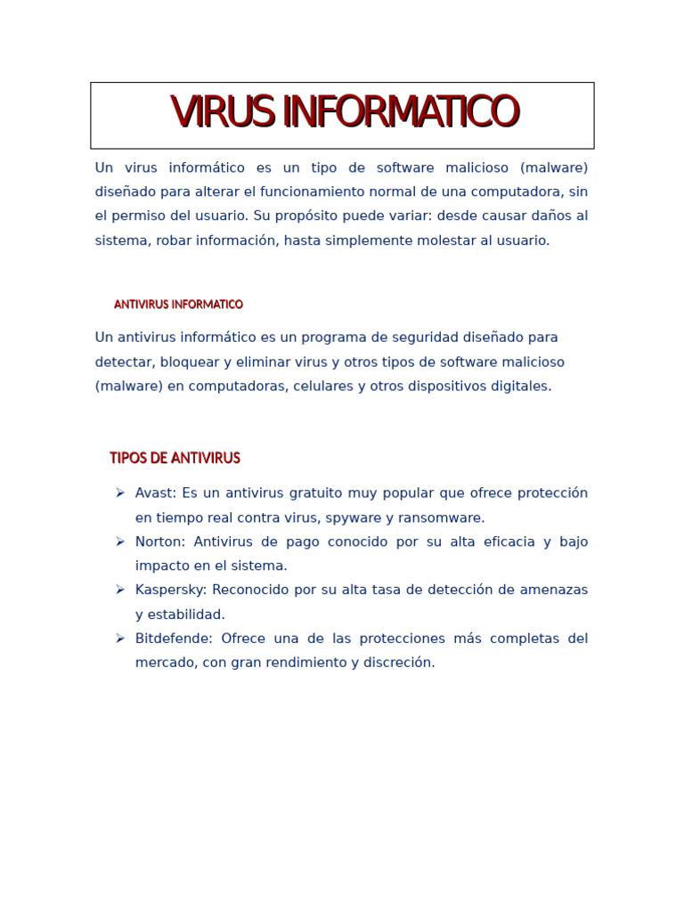 Virus y Antivirus | PDF