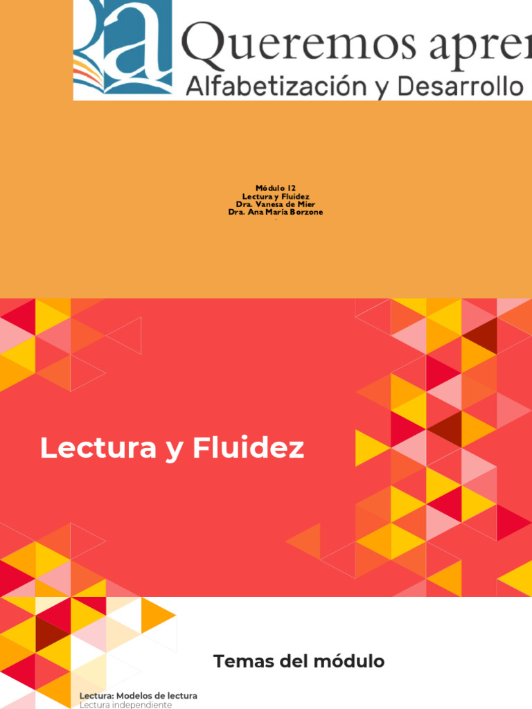 Ana Lectura y Fluidez Final - PPTX 20250603 192758 0000 | PDF ...