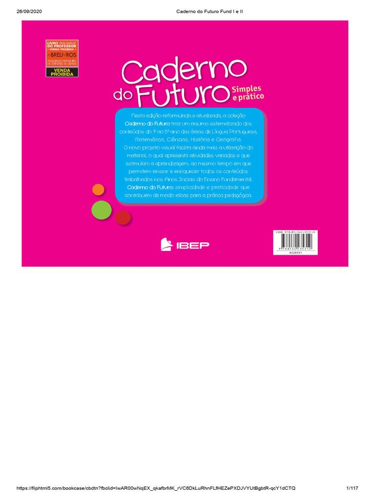 Caderno Do Futuro Fund I e II3 | PDF