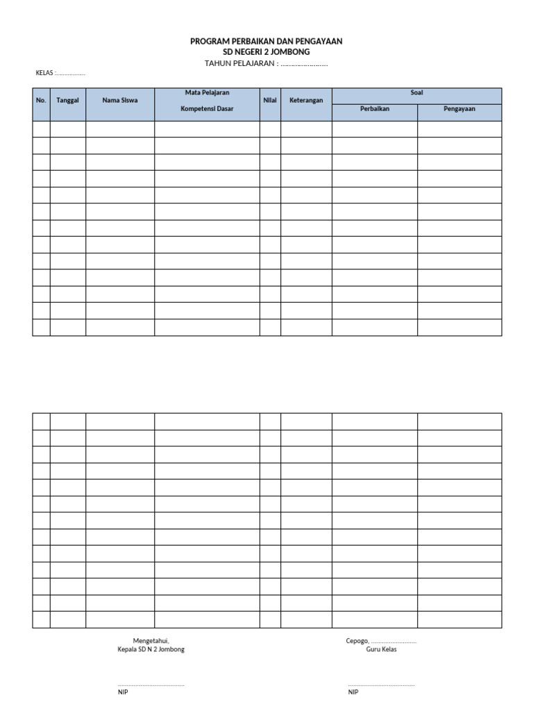 Buku Perbaikan Dan Pengayaan | PDF