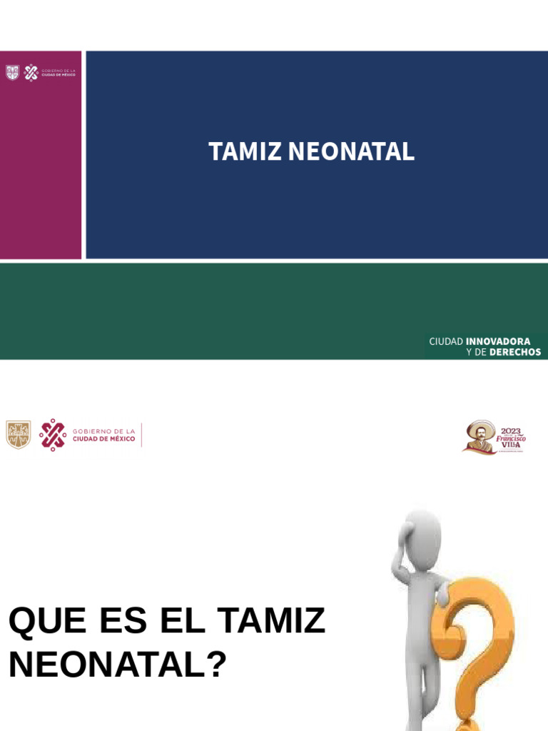Tamiz Neonatal | PDF