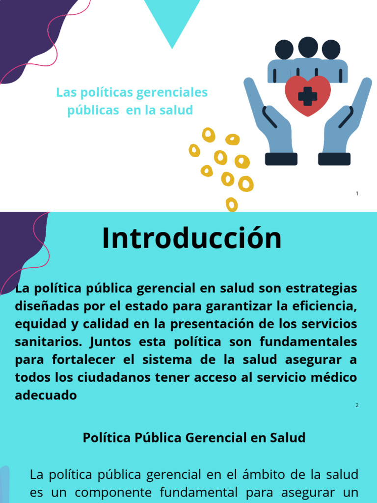 Las Políticas Gerenciales Públicas en La Salud - 20250526 - 145455 - 0000 | PDF | Economía de la ...