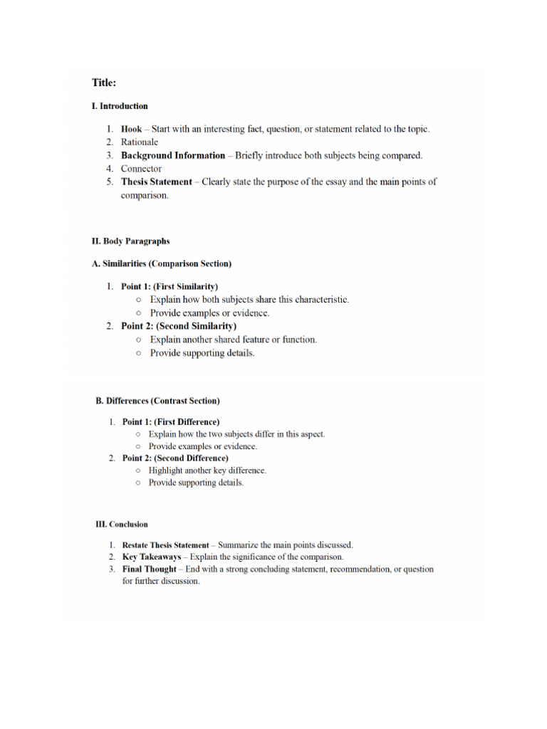 Essay Structure | PDF