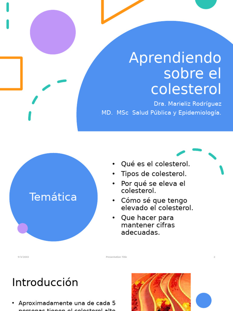 Colesterol | PDF | Hipercolesterolemia | Lipoproteína