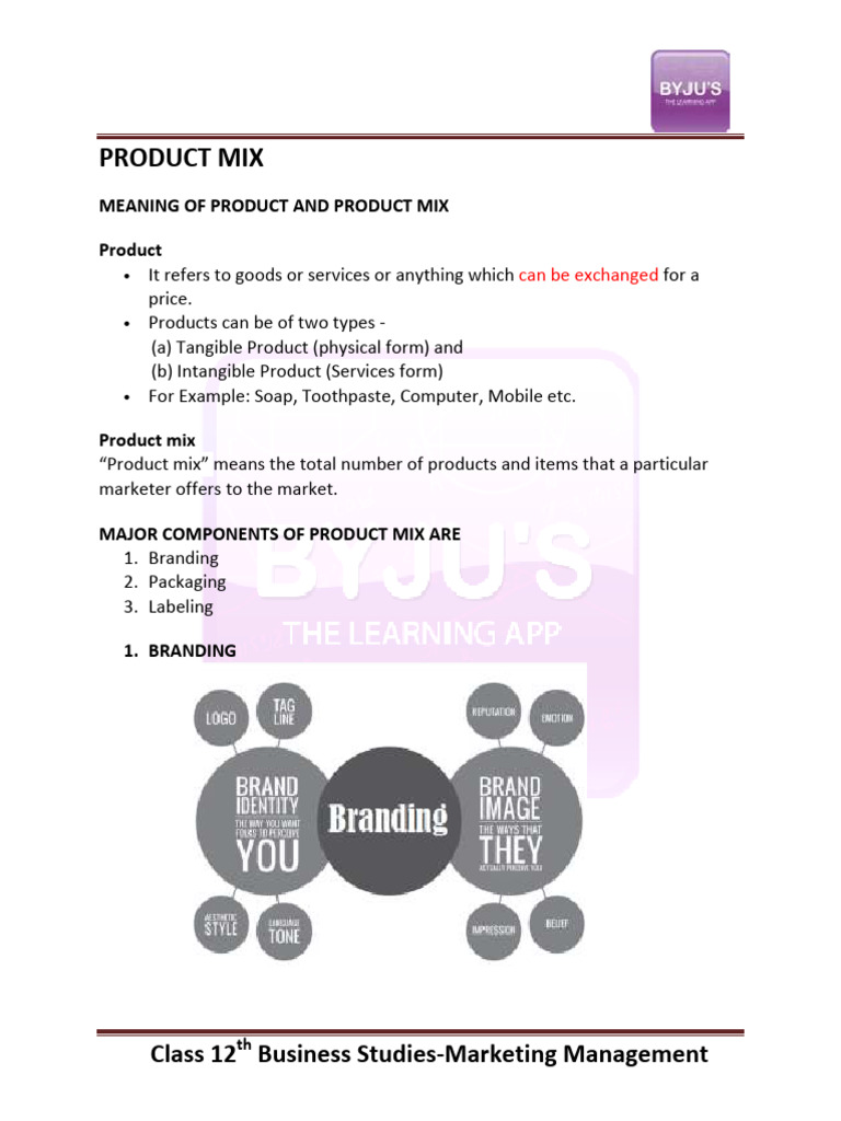 Product-Mix. Case Study | PDF