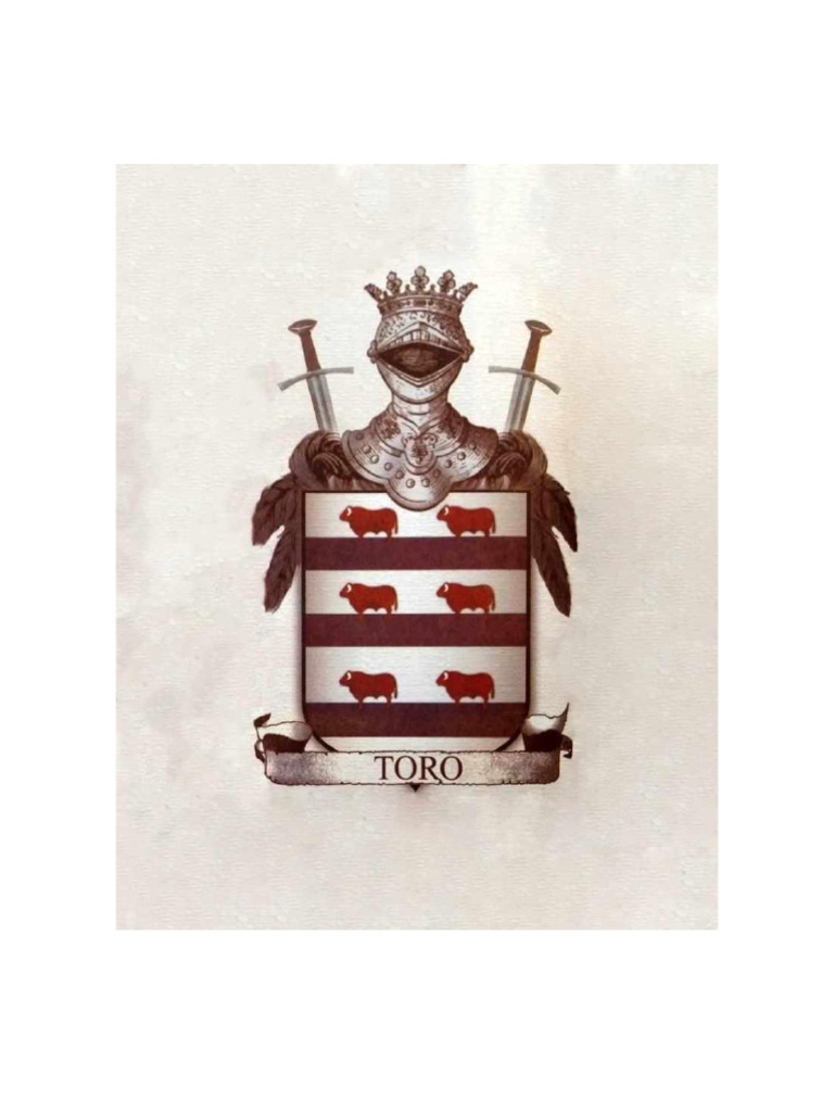 Árbol genealógico de la familia Toro | PDF