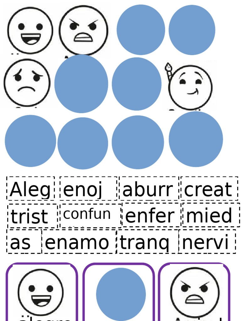 Loteria de Emociones | PDF