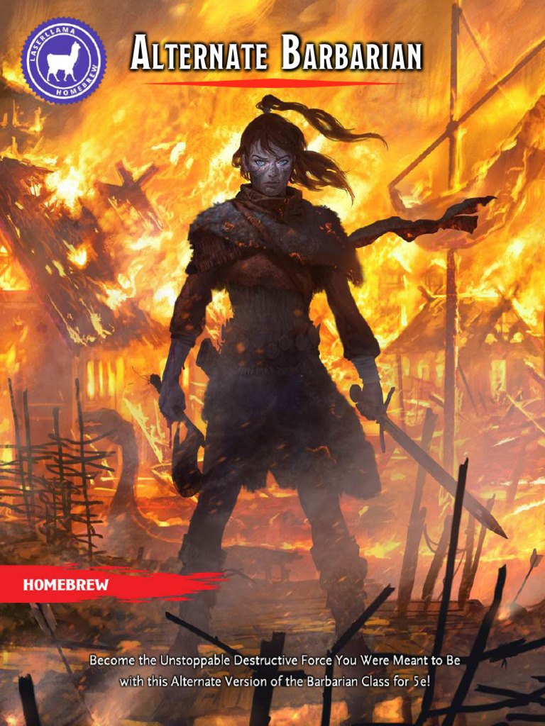 Barbarian Class Guide: Rage and Combat | PDF