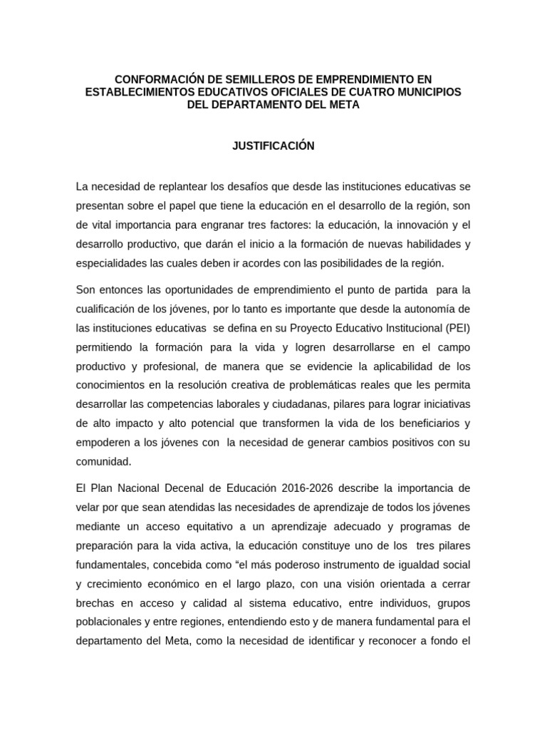 Xio Caro Olga | PDF | Iniciativa empresarial | Educación de la primera ...
