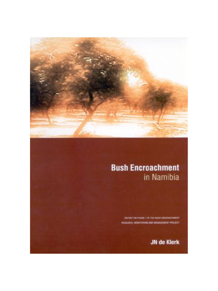 Bush Encroachment in Namibia | PDF | Savanna | Natural Environment