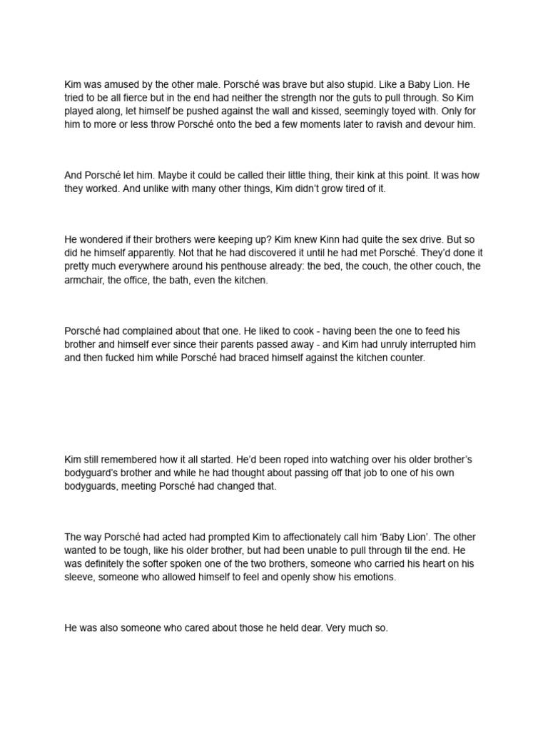 Kim and Porsché's Forbidden Romance | PDF