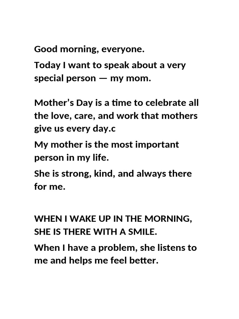 Proyect Mother Day | PDF