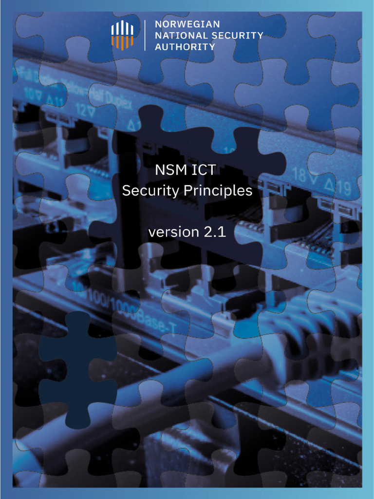 NSM ICT Security Principles 2.1 Guide | PDF | Computer Security | Security