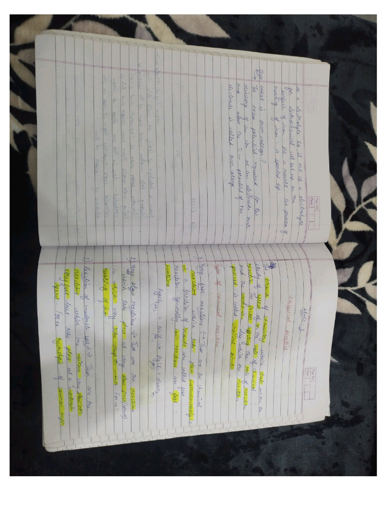 Chemical Kinetics Class 12 | PDF