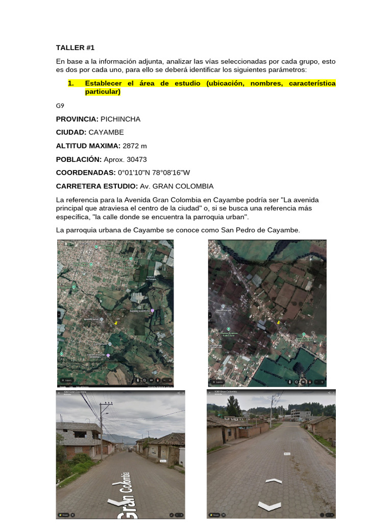 Carreteras - g9 y g10 | PDF | La carretera | Ecuador