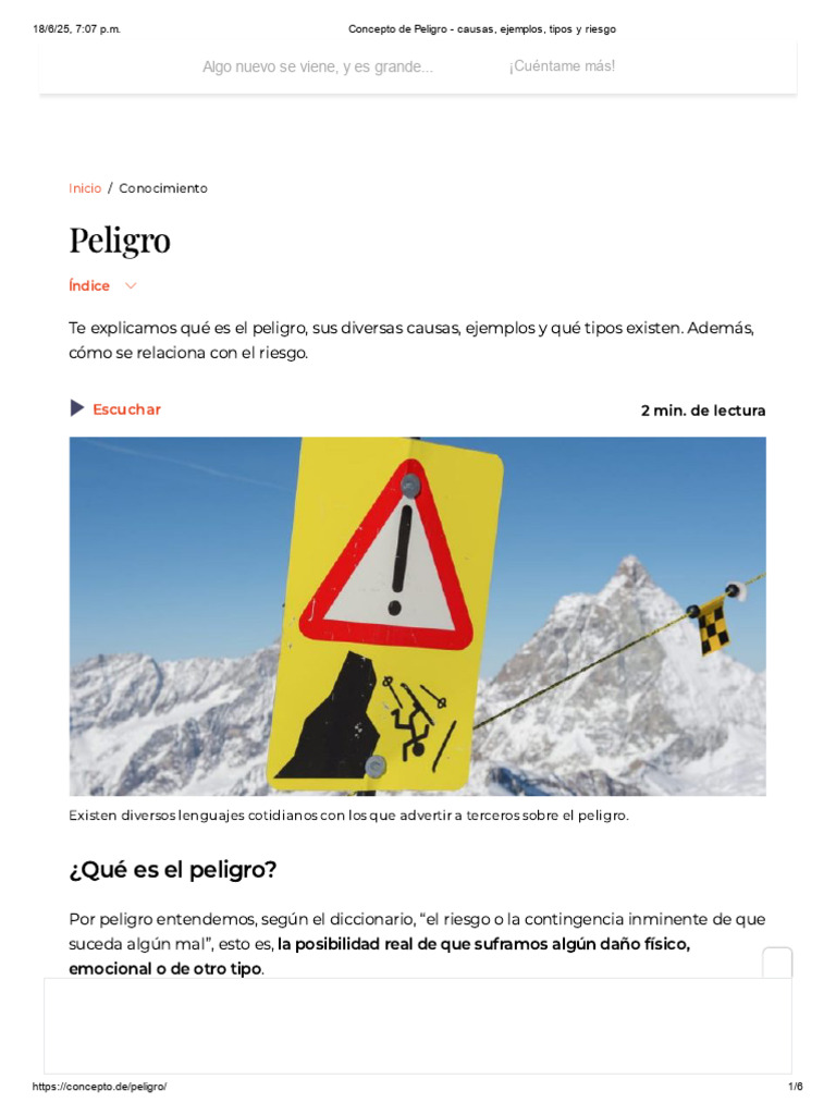Tipos y ejemplos de peligros y riesgos | PDF | Residuos