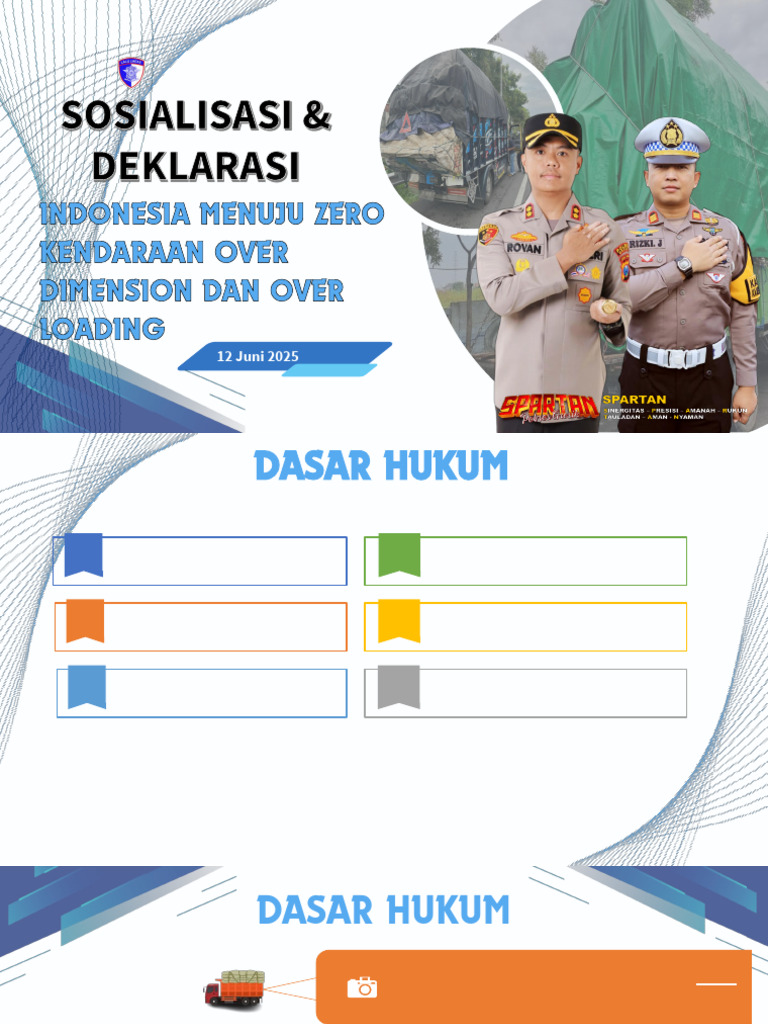 Indonesia Menuju Zero Over Dimensi dan Muatan | PDF