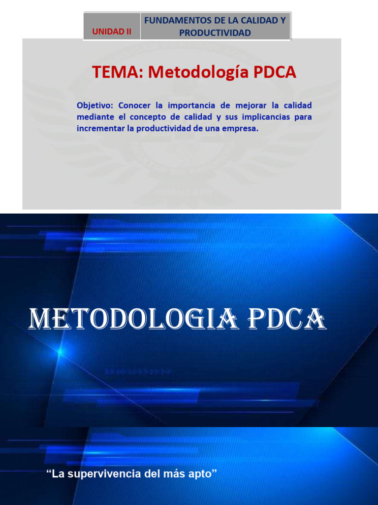 Metodologia Pdca | PDF