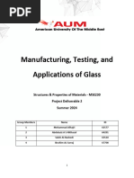 Glass Process Flow Chart | PDF | Glasses | Homogeneous Chemical Mixtures