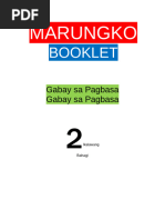 Marungko Booklet (Part 1) | PDF