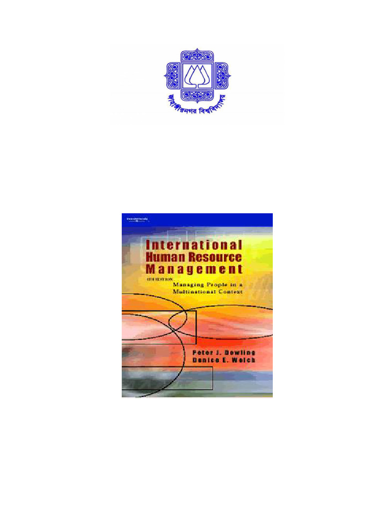 IHRM Chapter 2 The Organizational Context | PDF | Human Resource Management | Organizational ...
