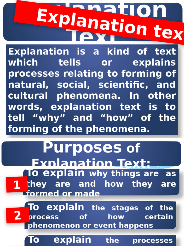 Understanding Explanation Texts | PDF | Tsunami | Earth Sciences