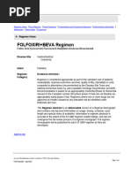 Modified Folfox 6 Therapy 14 Day | PDF | Chemotherapy | Colorectal Cancer