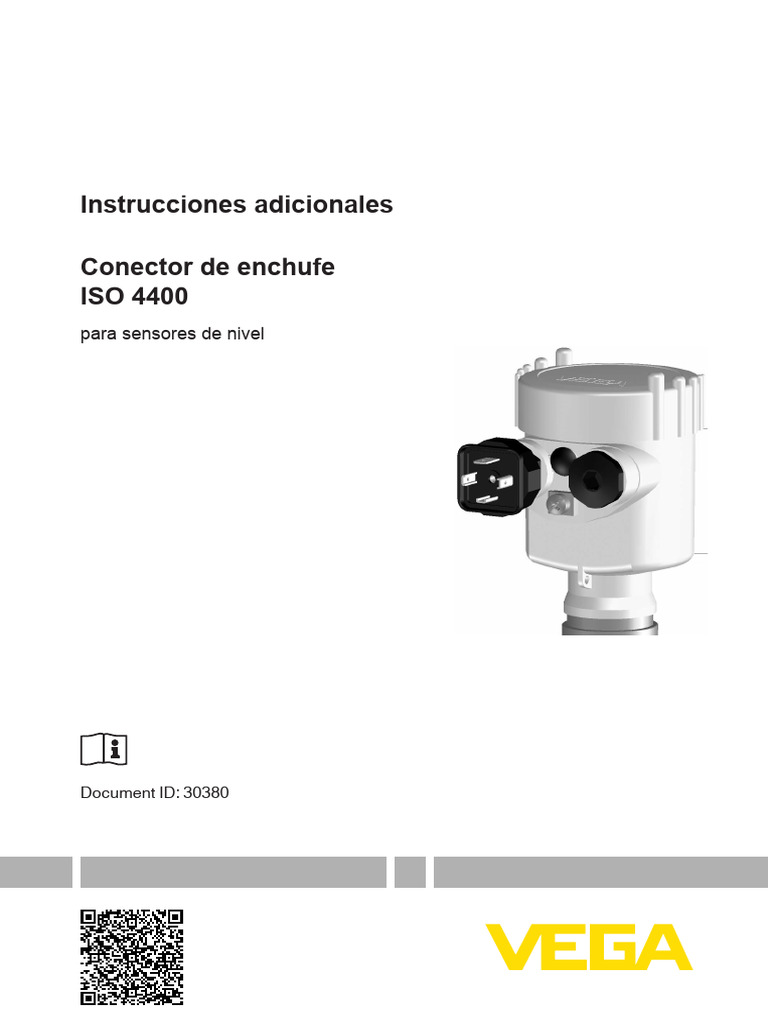 ES Instrucción Conector de Enchufe ISO 4400 para Sensores de Nivel ...