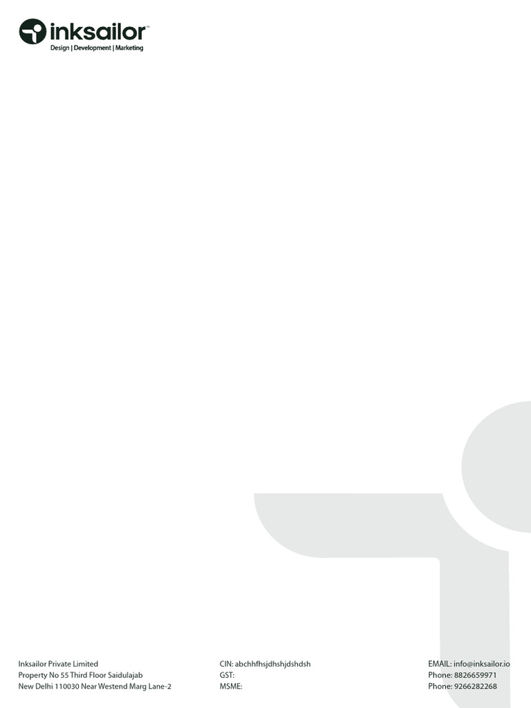 Letterhead PDF | PDF