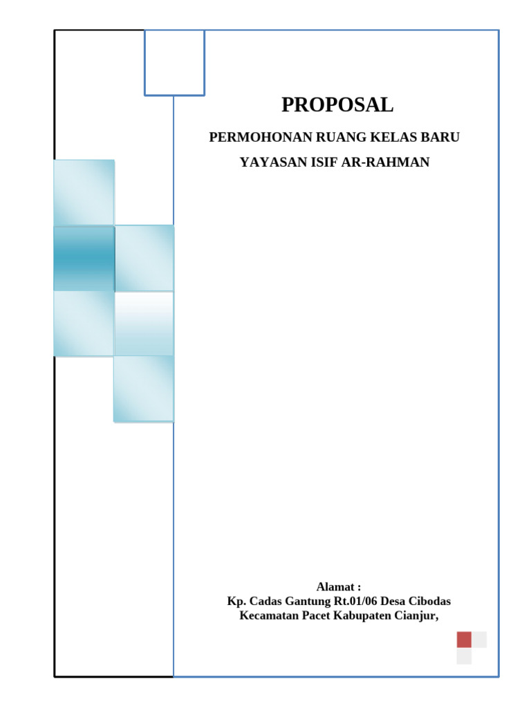 Contoh Format Proposal BANPRES | PDF