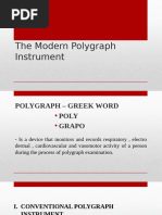 Parts of A Polygraph Machine | PDF | Equipment