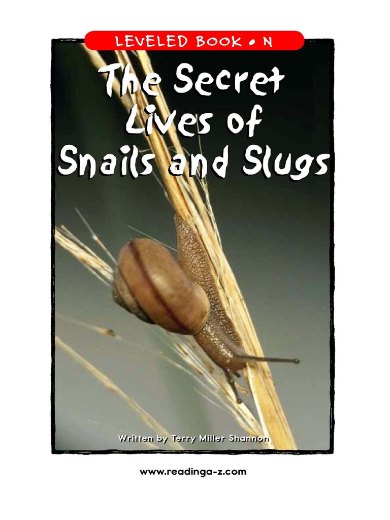 The Secret Lives of Snails and Slugs | PDF