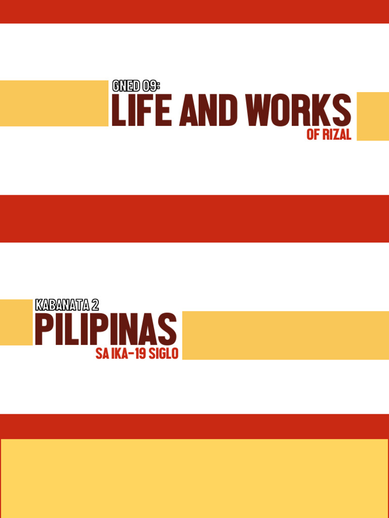 GNED 09 Kab 2 Pilipinas Sa Ika 19 Siglo | PDF