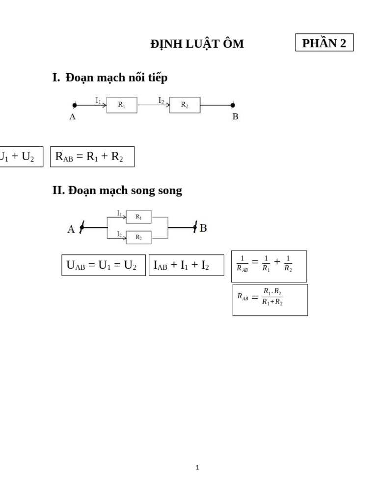 Phan 2-Bai Tap - Dinh Luat Om de 2 | PDF