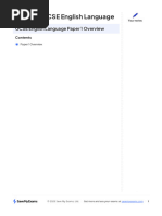 AQA GCSE English Language Paper 1 Guide | PDF