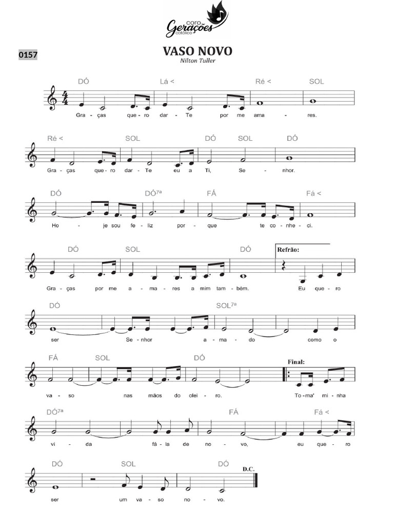 0157 Vaso Novo Pdf