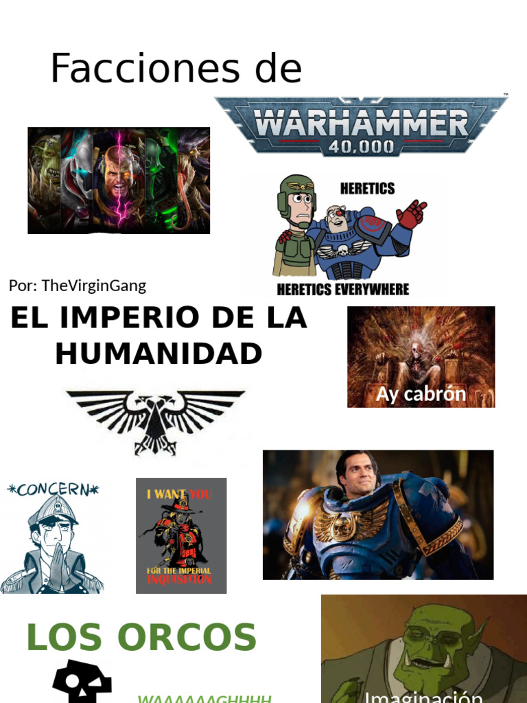 Warhammer 40K FACCIONES | PDF