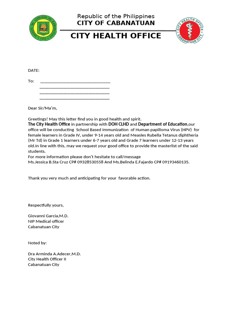 SBI 2025 Letter For School Principal | PDF