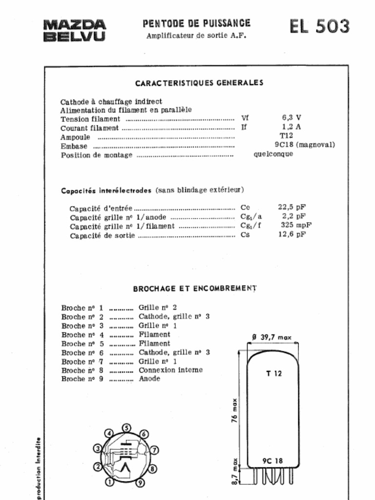 EL503 Mazda Belvu 1968 | PDF
