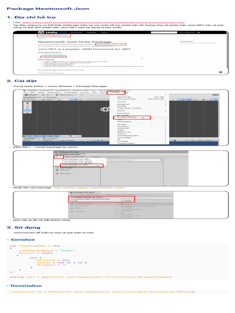 Package Newtonsoft - Json | PDF