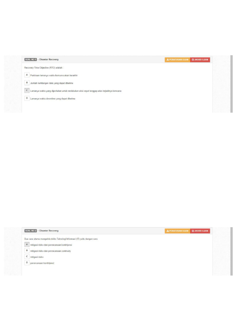 Disaster Recovery | PDF