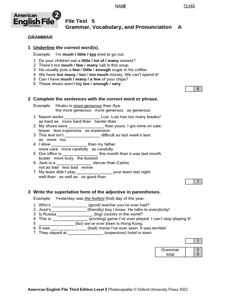 Copia de AEF3e L2 Filetest 5a | PDF
