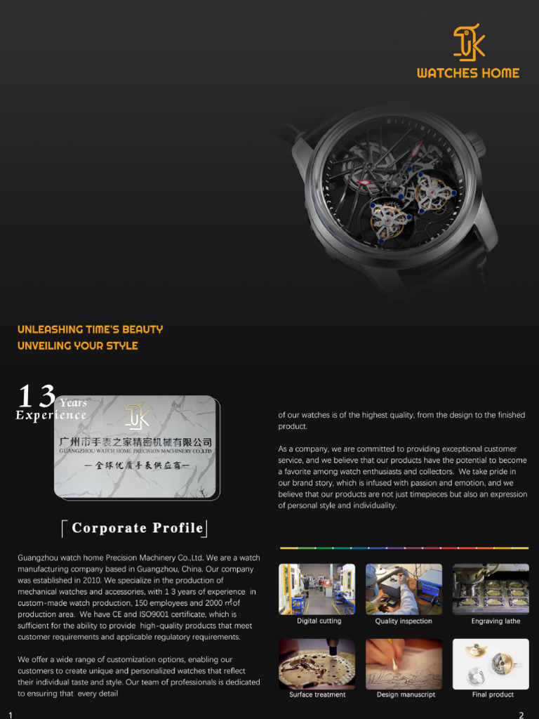 2024 Watcheshome Catalogue (Watches) | PDF