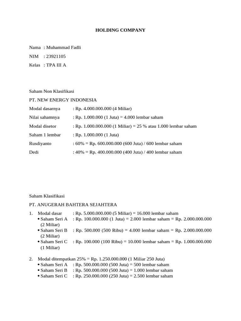 Muhammad Fadli TPA 3 | PDF